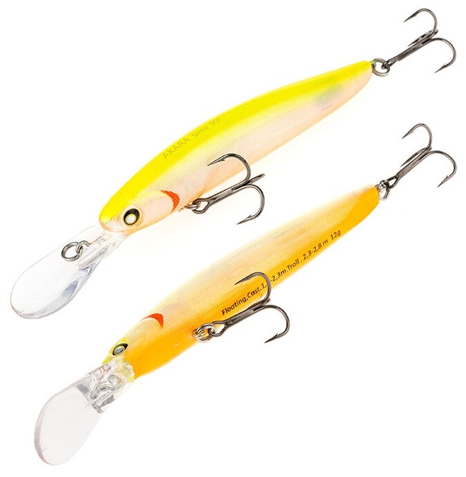 Воблер Akara Sima 90F 12 гр. (3/7 oz 3,5 in) A127