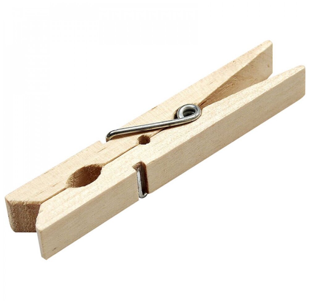 Прищепки для белья Рыжий кот деревянные 24 шт. PEG-W-S/24 311372