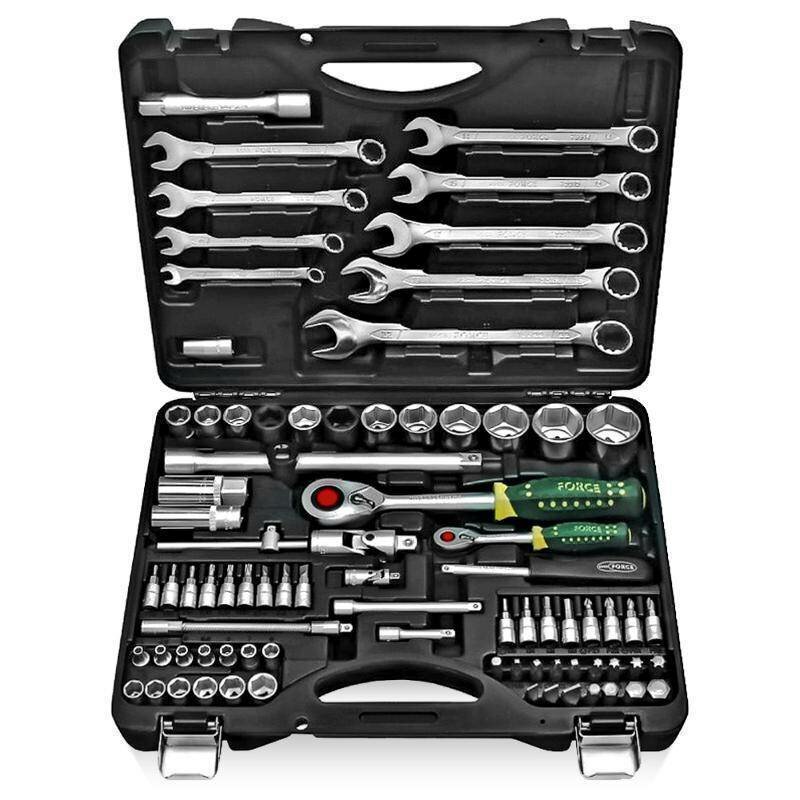 Набор инструментов для ремонта авто Rock FORCE RF-4821-5 82 предмета 6-гранный