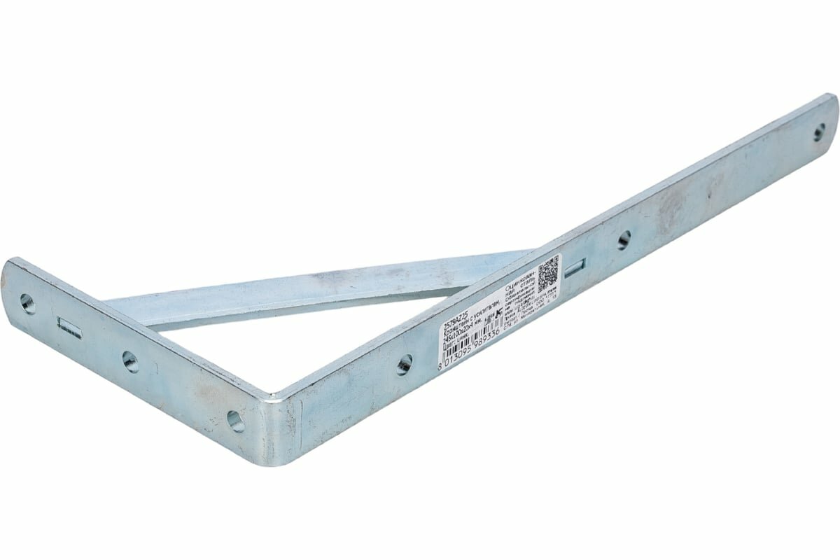 ALDEGHI LUIGI SPA усиленный кронштейн оцинкованный 245х100х20х4 мм 2579AZ25