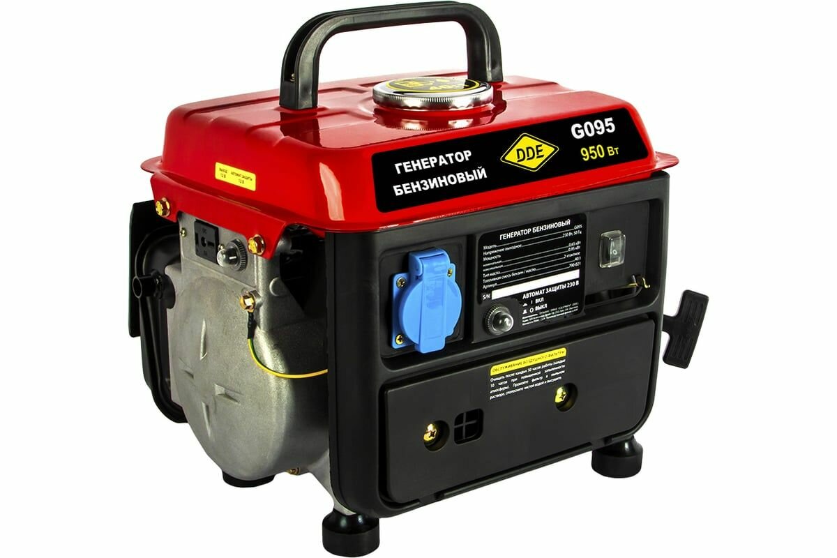 Бензиновый генератор DDE G095 650/950 Вт, 790-021