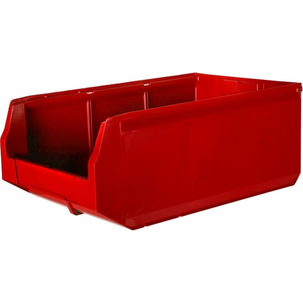 Пластиковый ящик для метизов Пластик Система красный 12.406.2