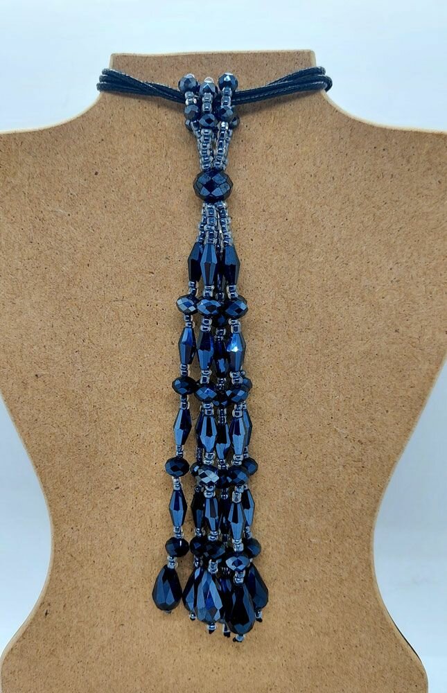 Колье, стекло