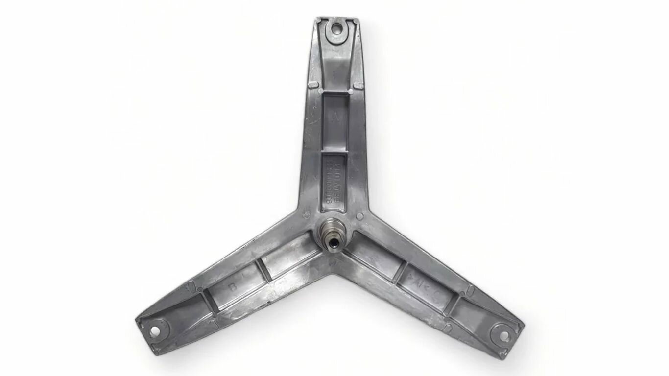 Крестовина барабана Bosch 215117/236611, алюминий, полная длина вала 119 мм