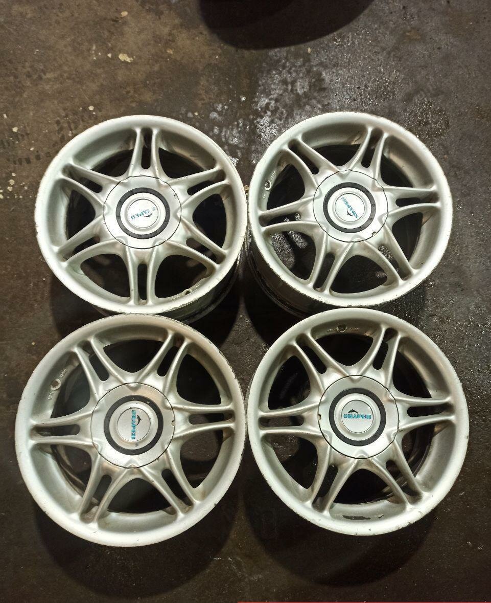 Колесные диски Shaper 15x7 PCD 5x120 D74.1 ET18 Серебристый (Реплика)