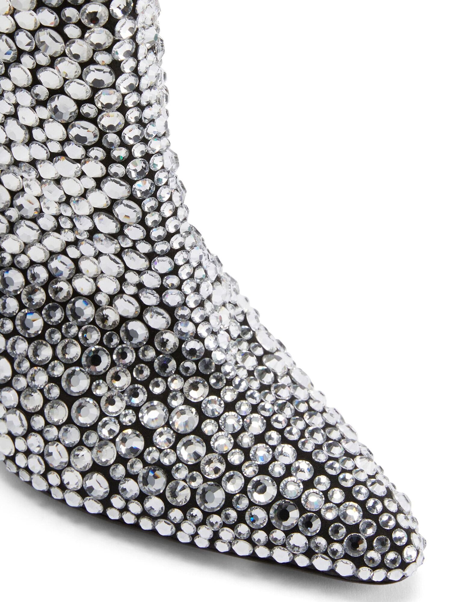Ботинки Giuseppe Zanotti Merissa Sparkle 105, размер 38 EU, Silver — фото 1