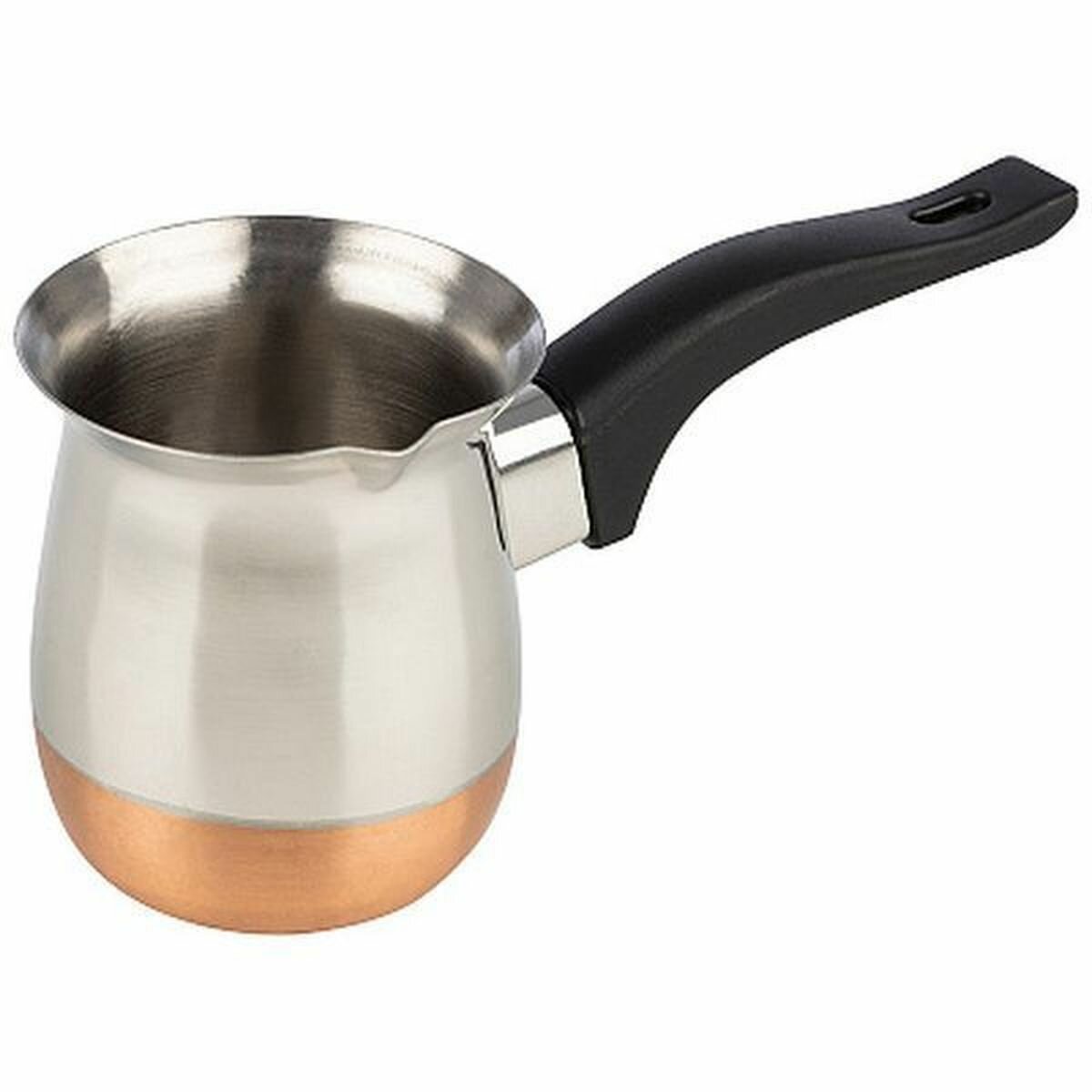 Кофеварка стальная с медным дном 350 мл, модель CW-350C (турка)