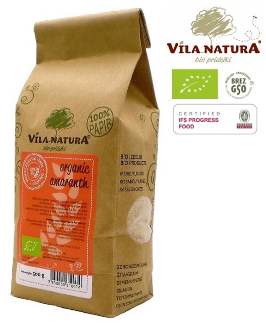 Семена амаранта био Vila Natura Словения 500г