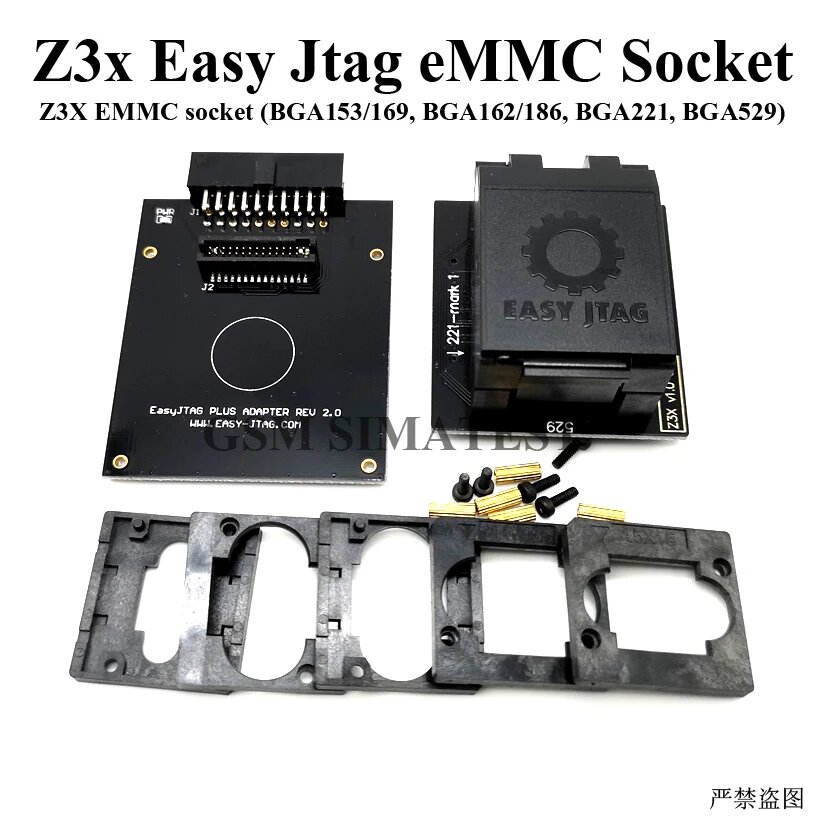 Z3X Easy-Jtag Plus Box Адаптер EMMC Adapter