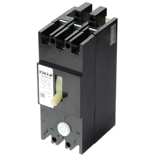 Автоматический выключатель АЕ2056М-10Р 100А/3п/ 6кА при 400В 104467 (КЭАЗ)