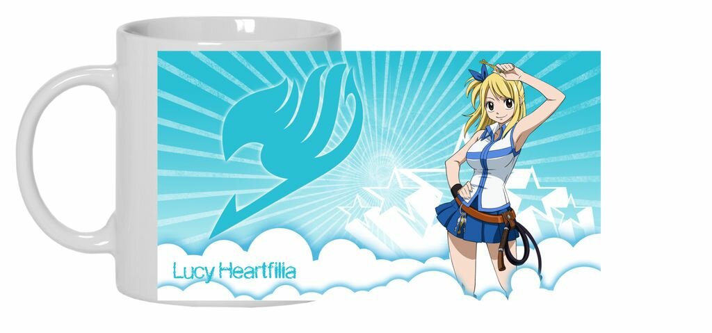 Кружка Хвост Феи, Fairy Tail №27, Кружка-Хамелеон