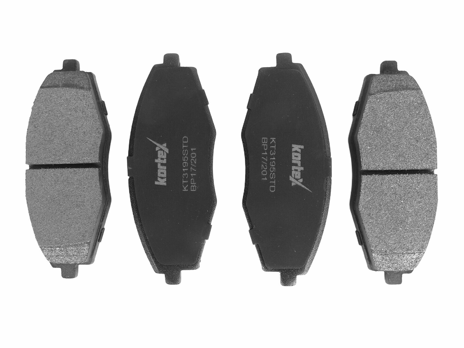 Колодки тормозные KORTEX KT3195T/STD передние