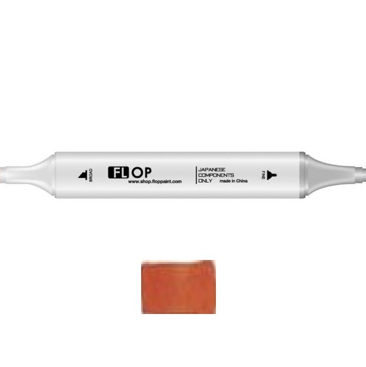 Flop Маркер Flop для скетча и дизайна 154 оранжевый sela39 YTZ2