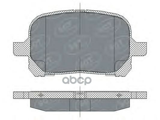 Колод. торм. задн. TOY CAMRY 96-01/HAперед. IER 98-03/PREVIA 00-06/LEXUS RX 98-03 SCT арт. sp274