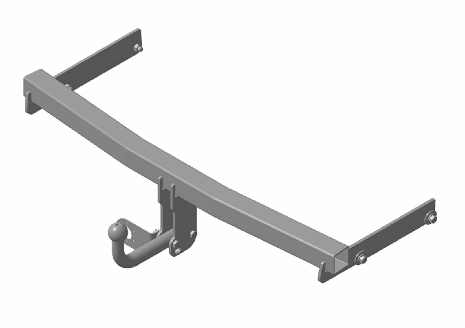 Фаркоп AvtoS для VOLKSWAGEN PASSAT B6 (2005-2010) с универсальной электрикой Smart(блок) и сертификатом в комплекте, арт.(VW 24+smart)