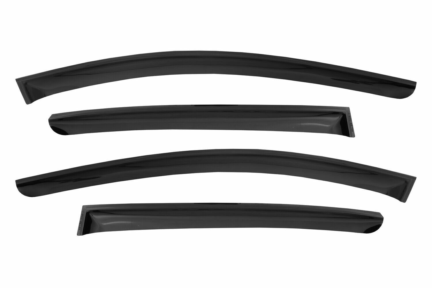 Дефлекторы боковых окон Rein 4 шт для Mazda 3 (BP) хэтчбек (2019-), накладной, скотч 3М арт. REINWV1133