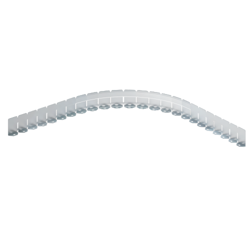 Перегородка SEP для угла CPO H50 в комплекте с крепеж. элементами гор. оцинк, DKC SSG00500KHDZ (1 упак)