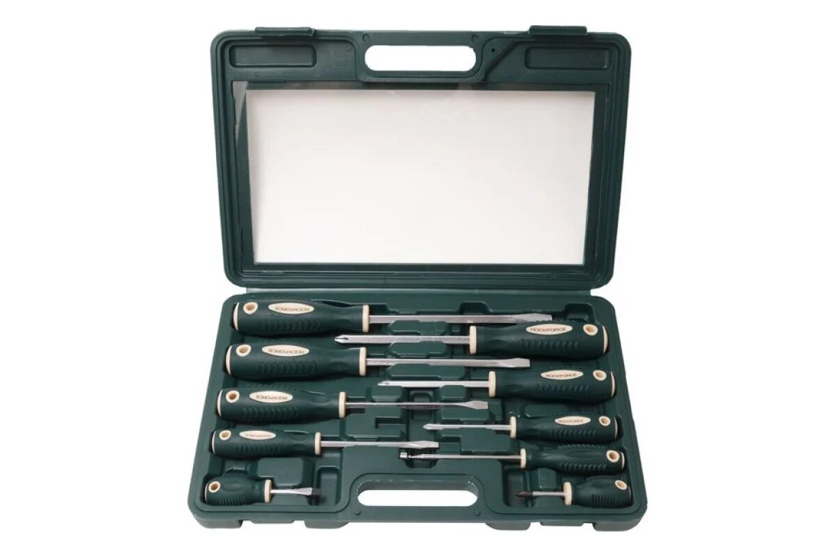 Rockforce Набор отверток магнитных Profi, 10 предметов RF-7010A(27193)