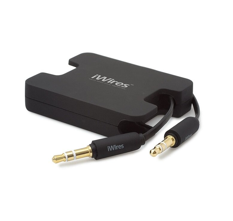 Аудио кабель iWires с разъемом AUX с выдвижным механизмом, 80 см