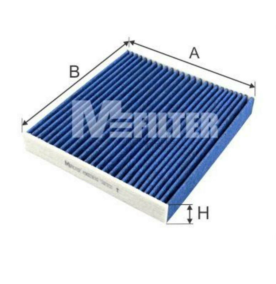 M-FILTER K9021BIO фильтр салона противоаллергенный!\ Toyota Yaris 1.0i/1.3i/1.4 D-4D 06>