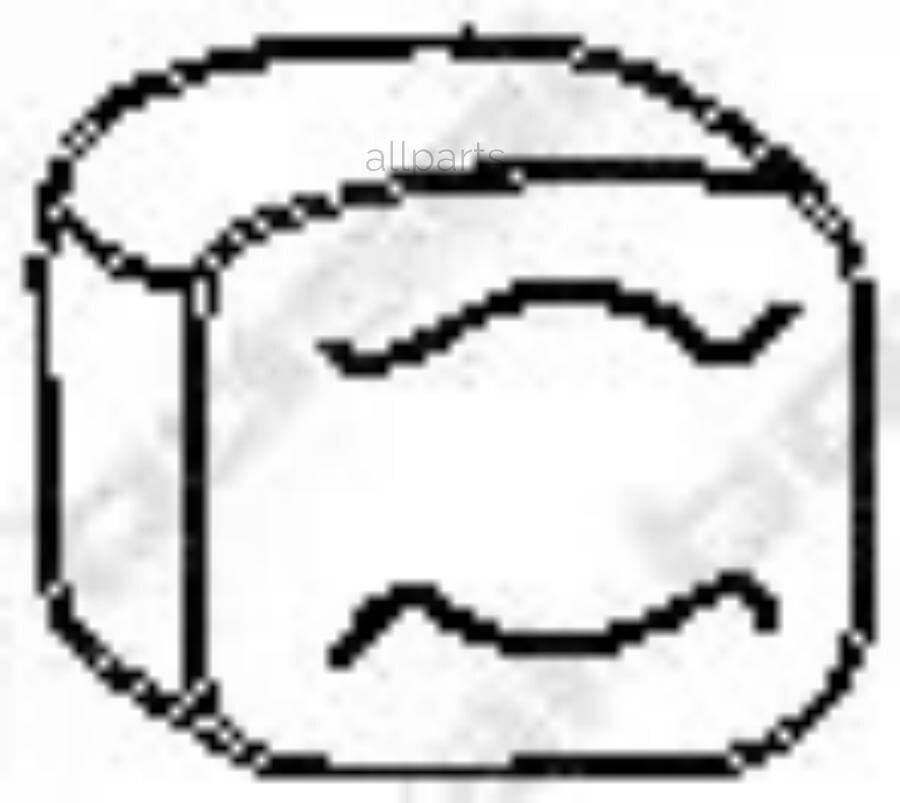 BOSAL 255-157 Крепление глушителя mb w460/w461/w463/601/602 2.0-3.0 82>