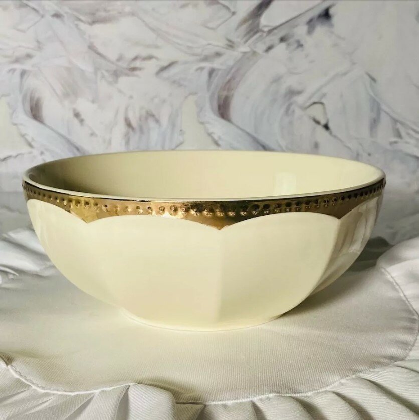 Салатник 20х8см империал золото Фарфор 205-942 118-205-942