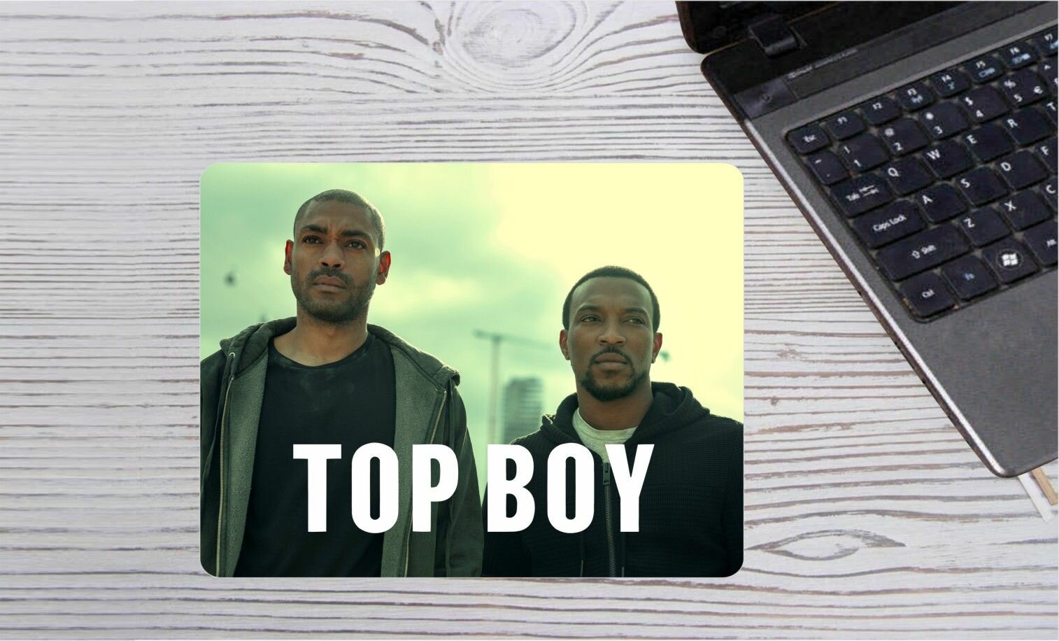 Коврик для мышки игровой 36 на 29 см Mewni-Shop "Главарь, Top Boy" - 0003