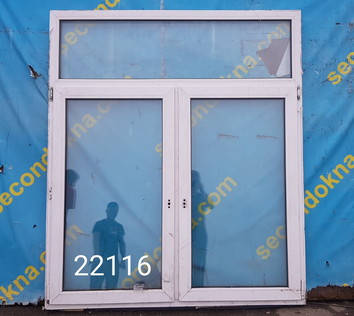 Пластиковое окно Б/У 1830(в) 1400 об х 1580(ш)