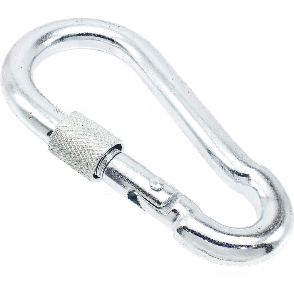 Карабины с муфтой BOWT 10 мм, оцинкованные, DIN 5299d, 10 шт. B03542
