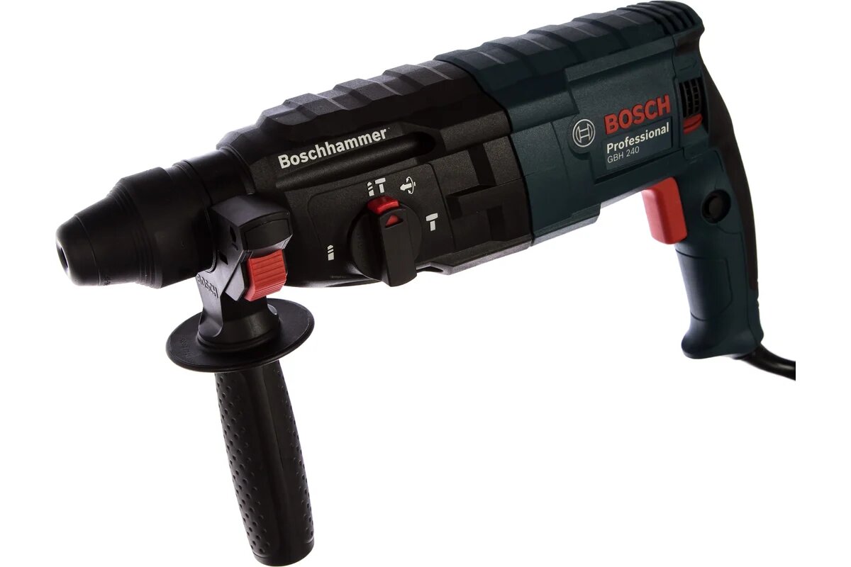 Перфоратор Bosch GBH 240, патрон: SDS-plus, энергия удара: 2.7Дж, 790Вт