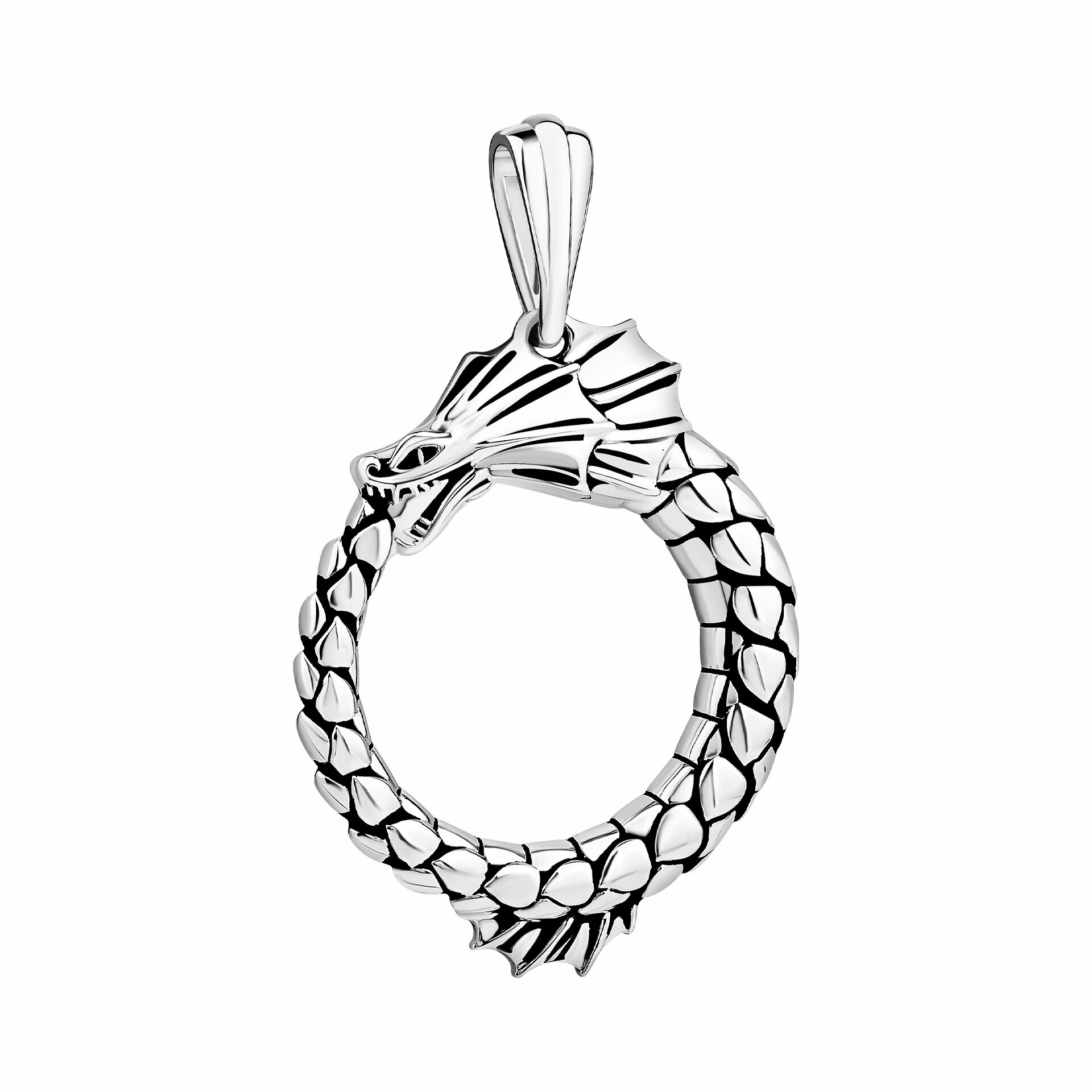 Подвеска, серебро, 925 проба, родирование