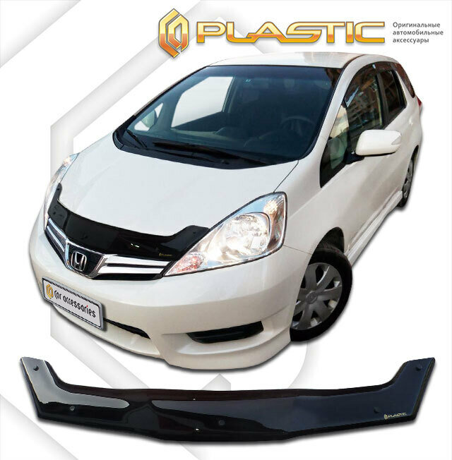 Дефлектор капота Classic черный Honda Fit Shuttle Год выпуска 2011-2013
