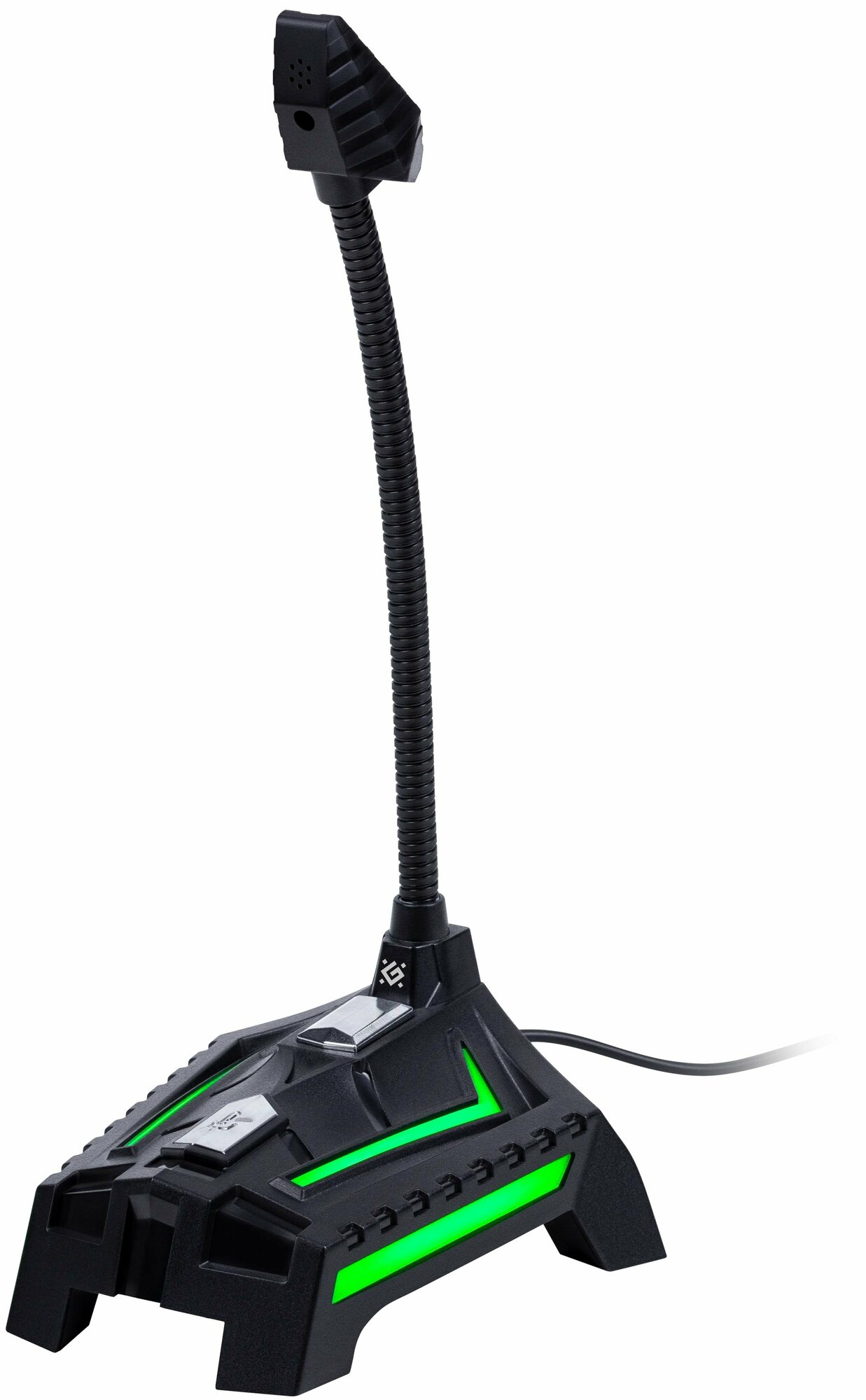 Defender Игровой стрим микрофон Ring GMC 150 USB, LED, провод 1.5 м