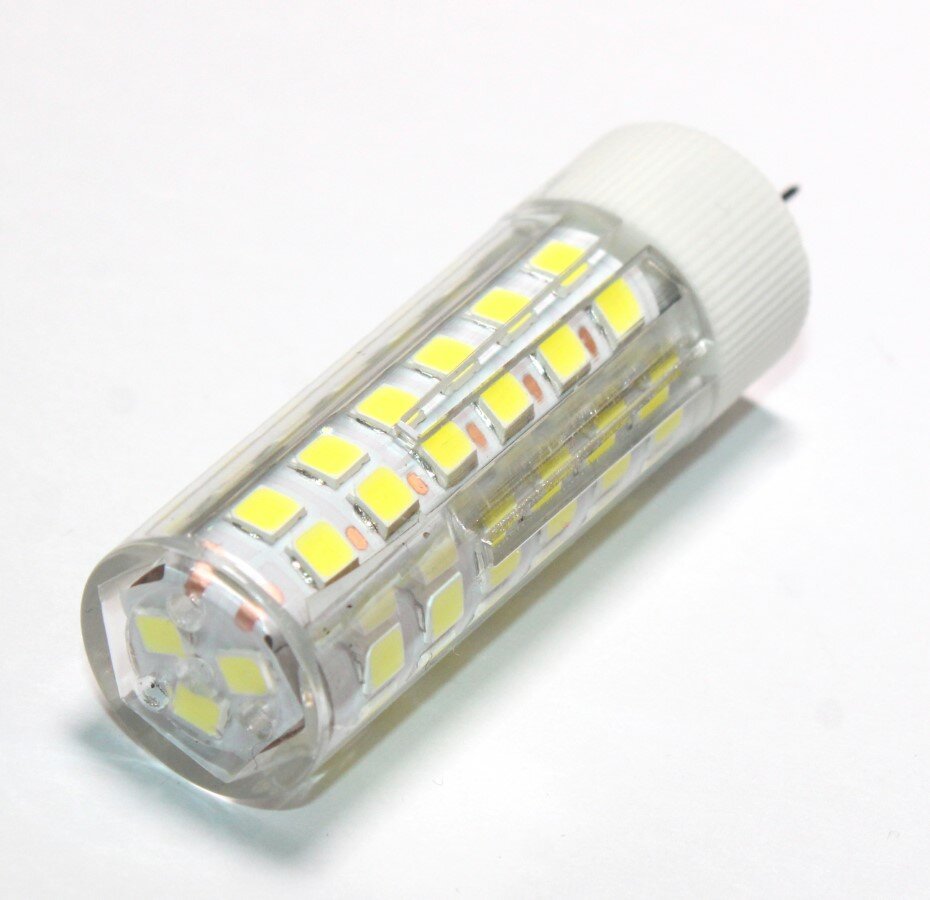 G4/JC, 9W, 620Lm, 6500k, 220V URA-G4-9W-220V-66SMD-W White, Лампа светодиодная