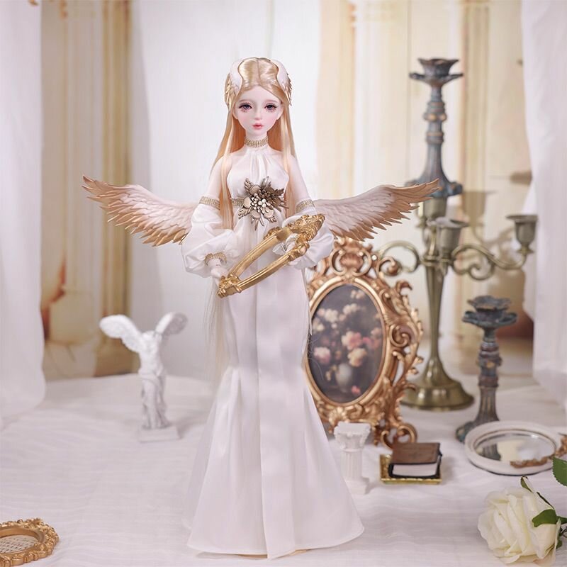 Uriel BJD 1 / 4 Фантастические ангелы Волшебное крыло Свято - греческая мифология MSD смоляные шаровальные куклы