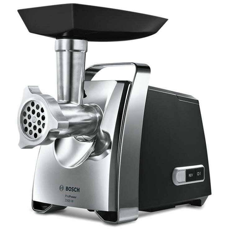 Мясорубка Bosch MFW 67440, черный/серебристый