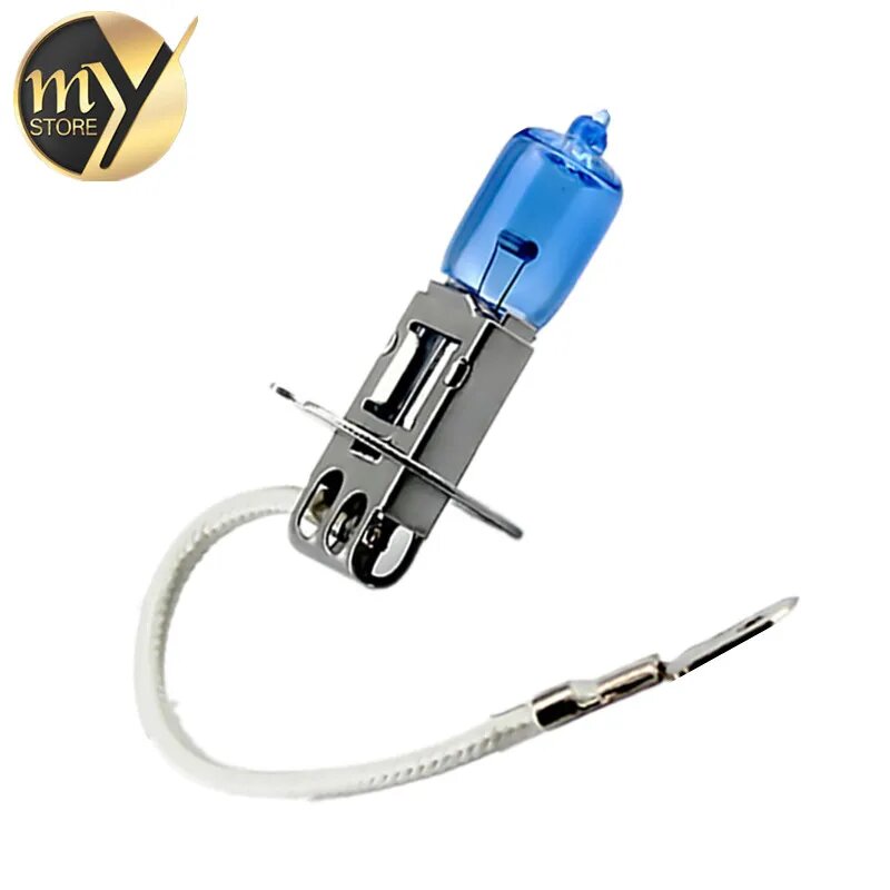 H3 55 Вт 12 в 6000 К супер яркий белый противотуманный светильник s галогенная лампа высокой мощности автомобильный головной светильник, автомобильный светильник, стояночный Автомобильный источник