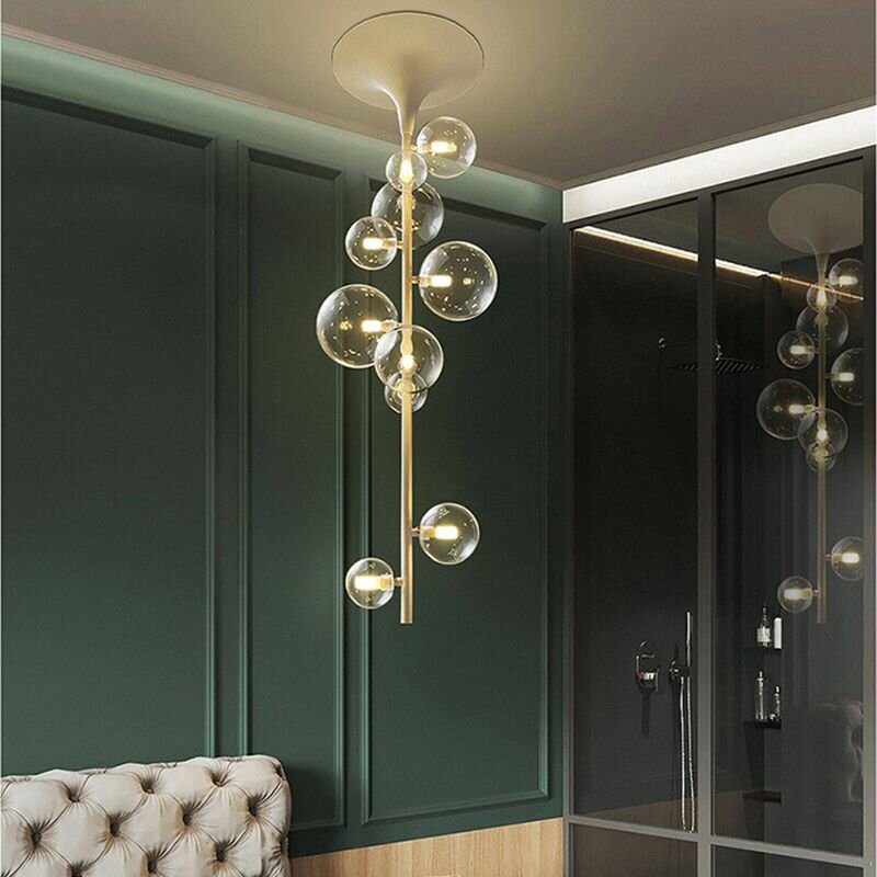 Европейский винтажный роговой дизайн потолочных светильников