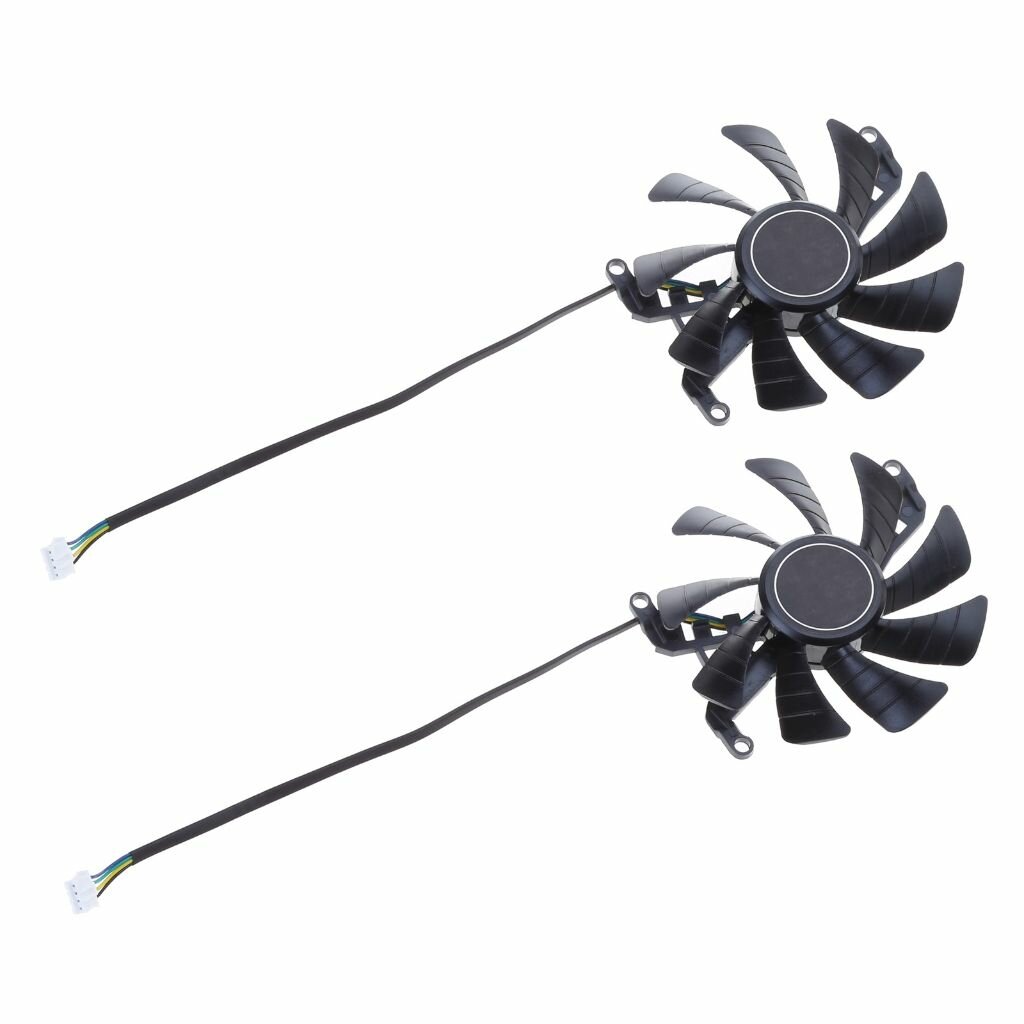 (Пара) Yingchi 85mm Cfm10012H12SPA 4pin вентилятор