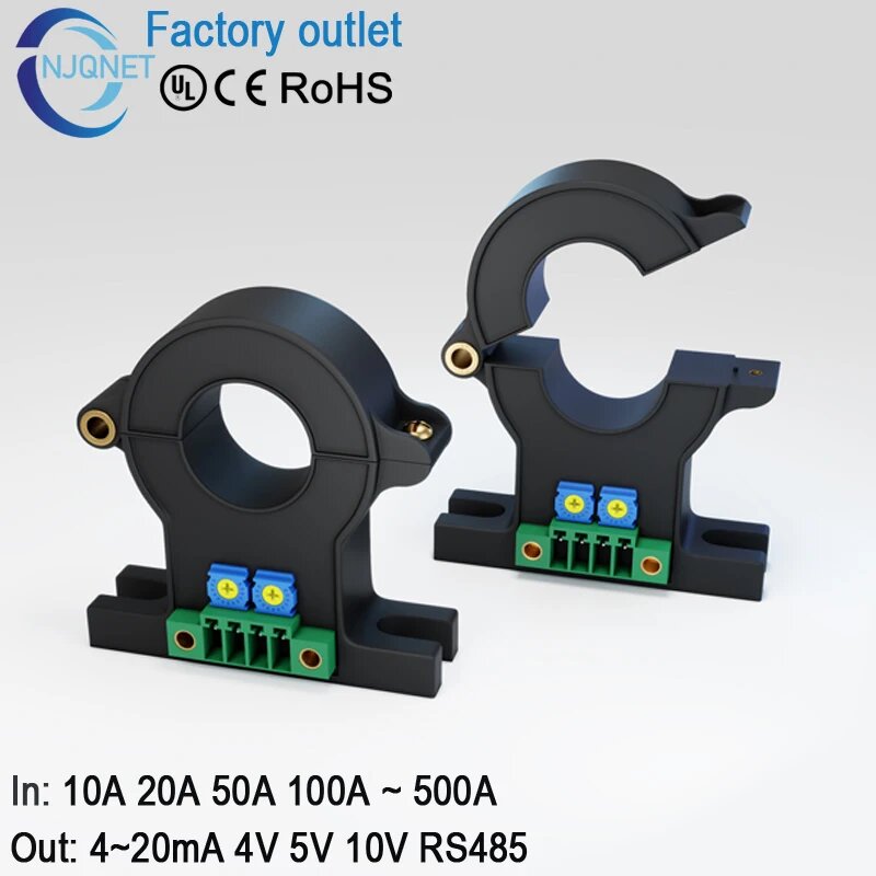 Датчик тока QNDBK1-21, DC 200A, 5V, 24V