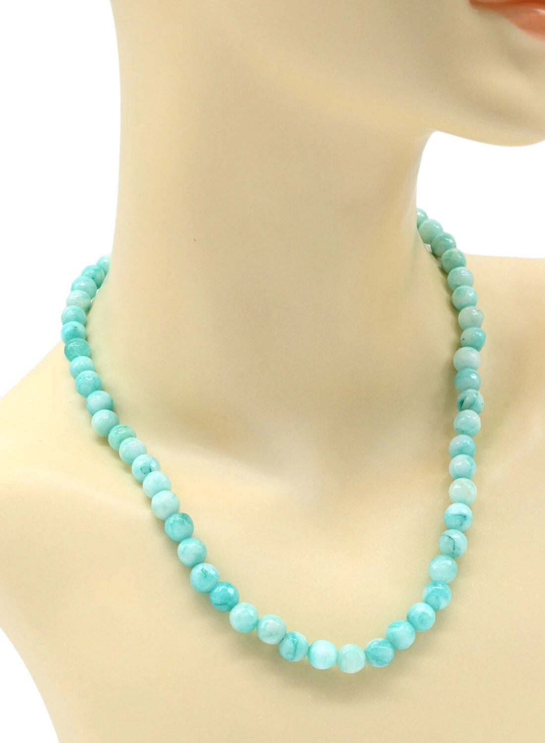 Бусы, кальцит