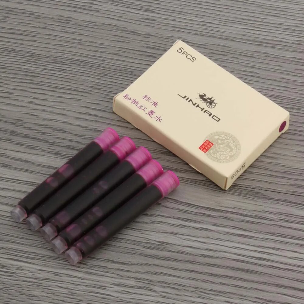 JINHAO 2.6мм картриджи чернил 5 шт. Фиолетовый, A-14