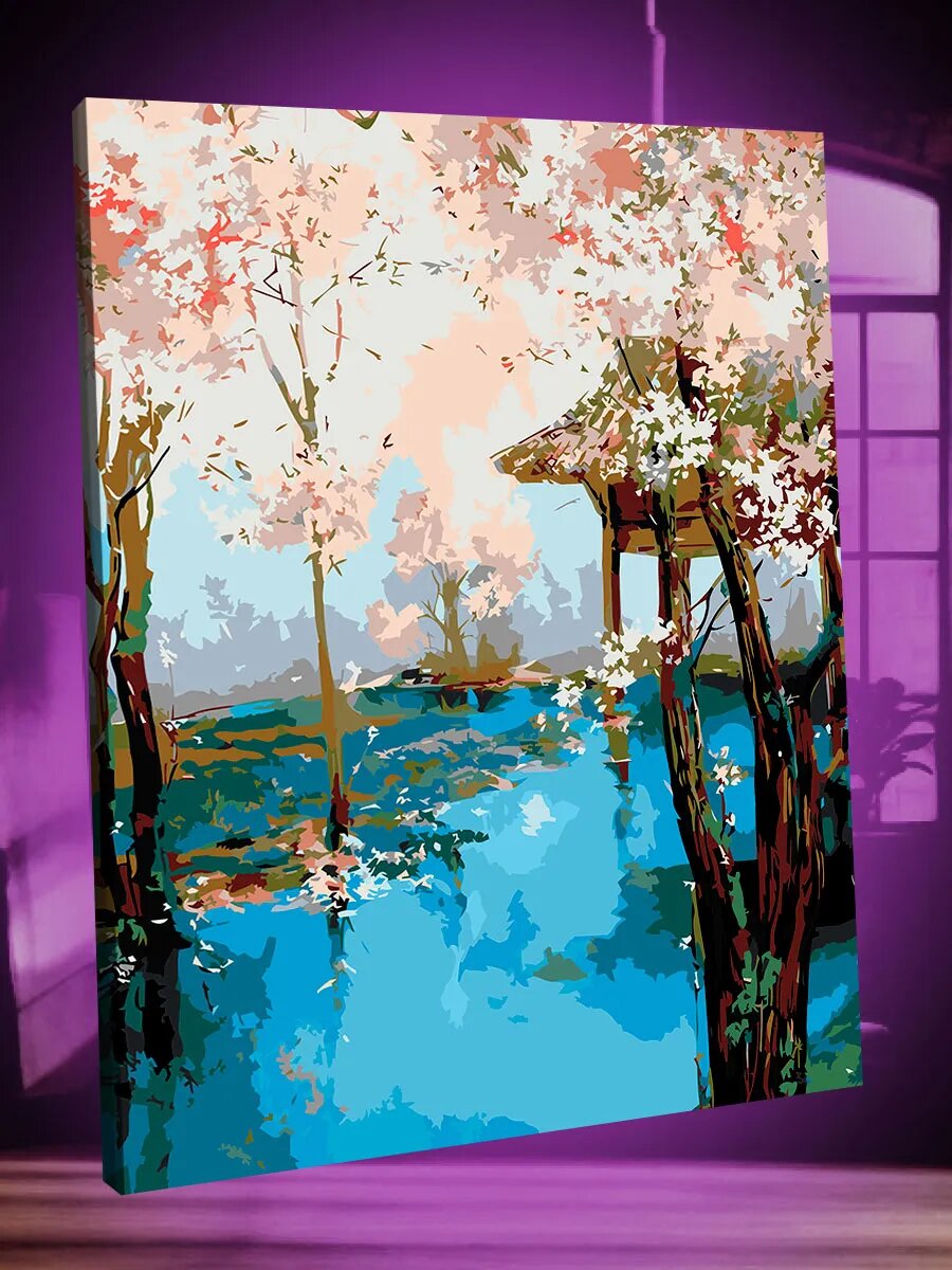 Картина по номерам Весна