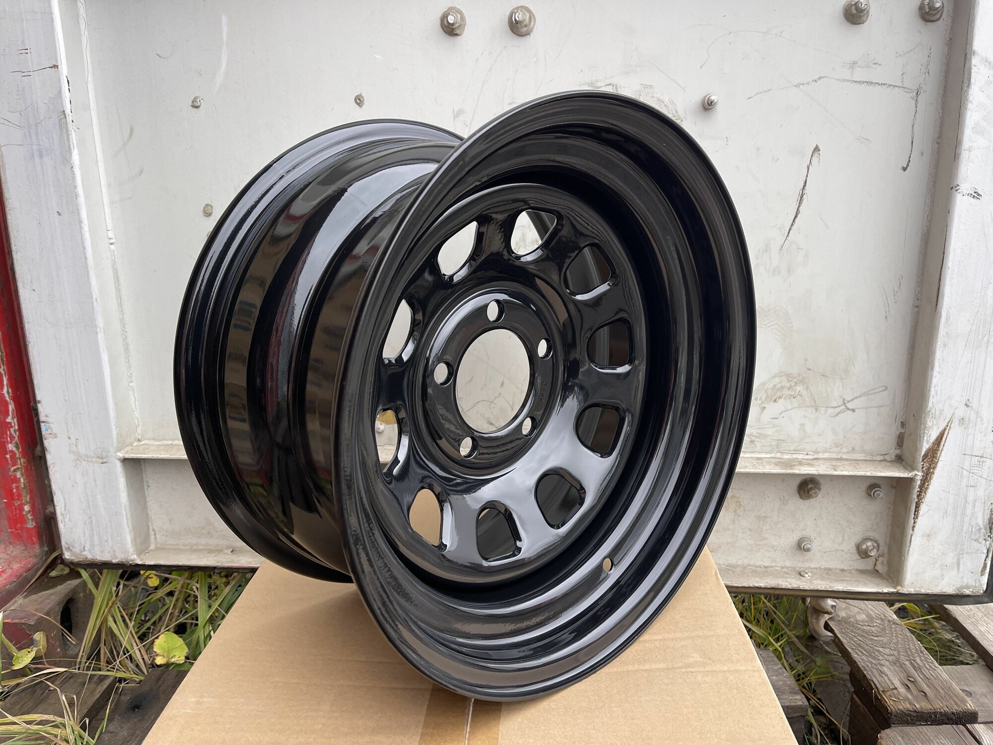 Диск R15 5x114.3 стальной 15x8 off-road усиленный, вылет et0