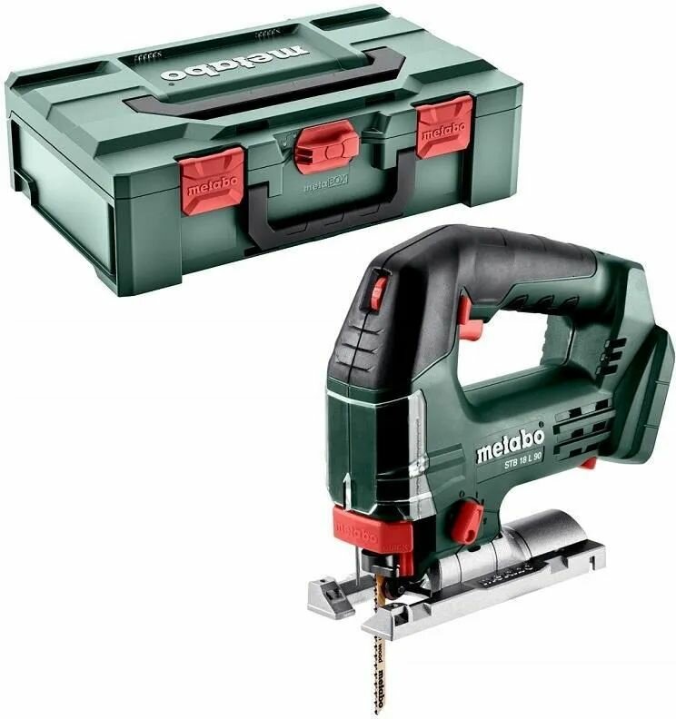 Лобзик аккумуляторный Metabo STB 18 L 90 (601405840) в кейсе metaBOX, без АКБ И ЗУ
