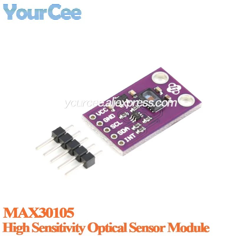 MAX30105 Высокочувствительный оптический датчик, фиолетовый