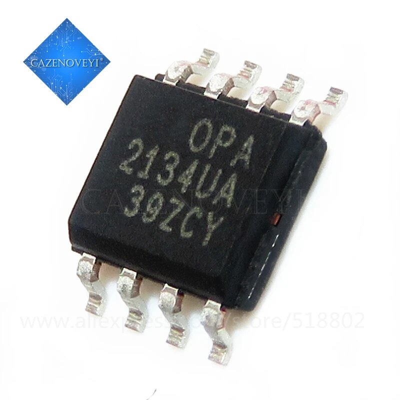 Активные компоненты OPA2134UA (10 шт.)