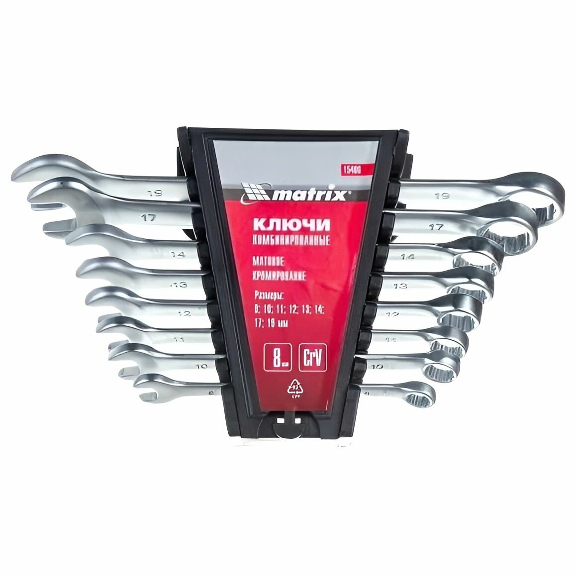 Набор ключей комбинированных 8-19мм (MATRIX) /8пр арт. 15406/
