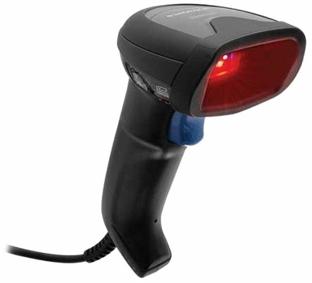 Ручной 2D сканер штрих-кода Datalogic QuickScan QD2590-BKK1 USB, черный