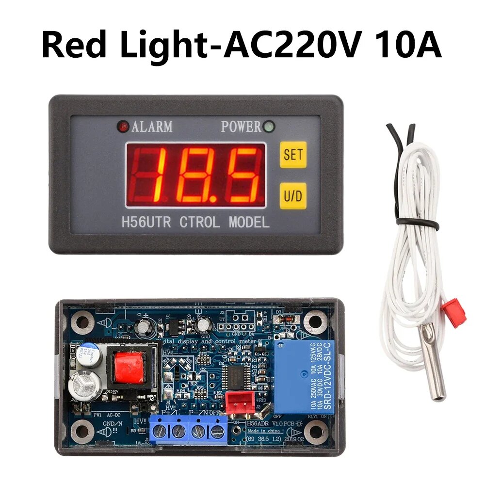 Gaqqee H56TR цифровой термостат Red AC220V 10A